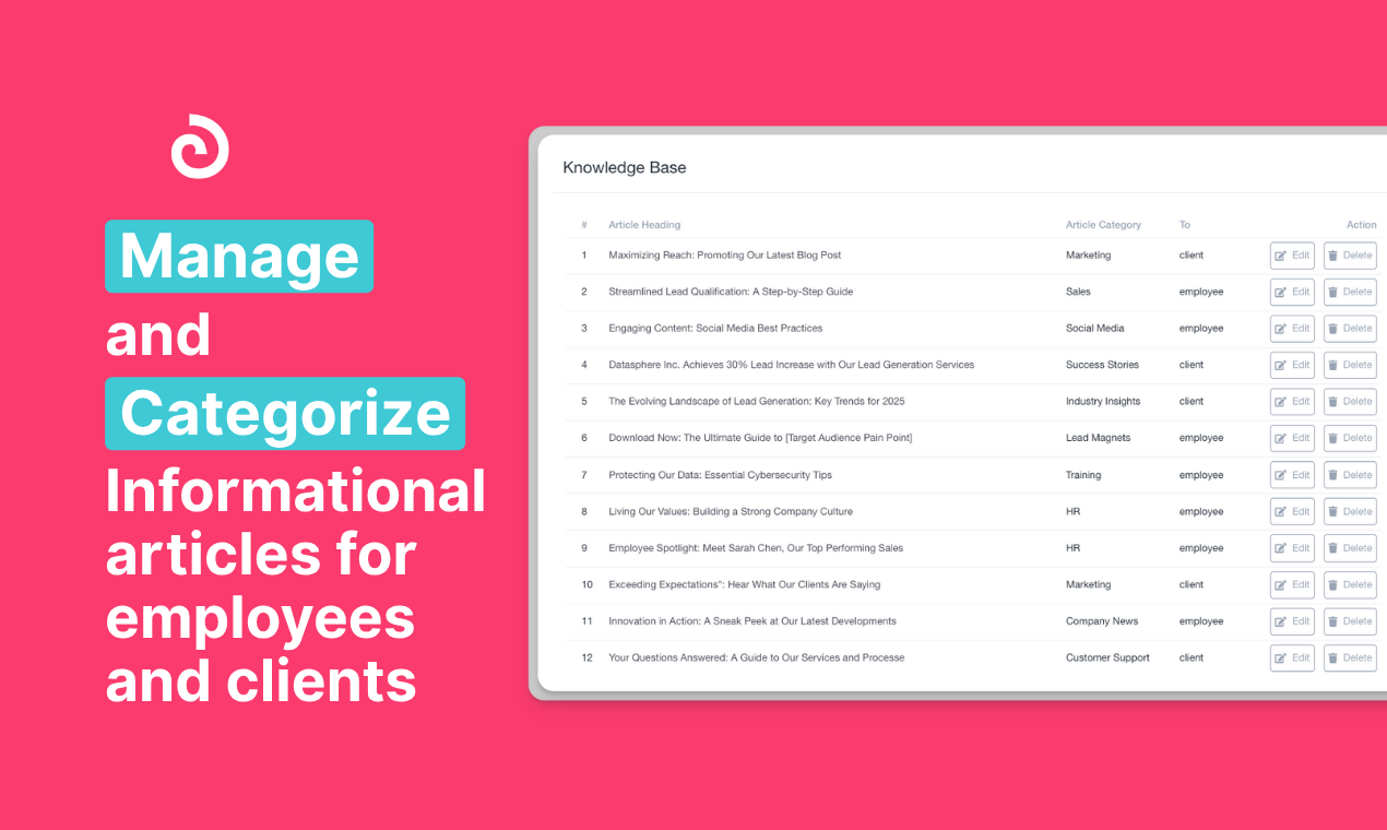 Olqan Documentations - Knowledge Base