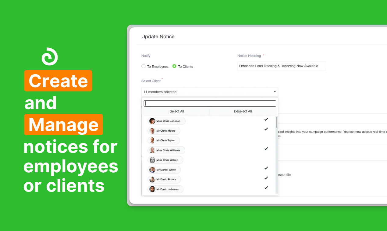 Olqan Documentations - Notice Board