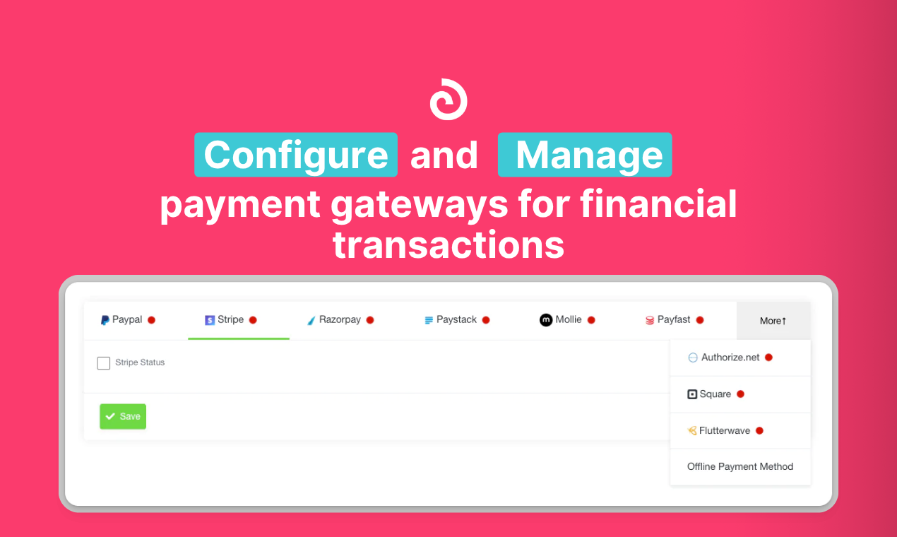 Olqan Documentations - Payment Credentials
