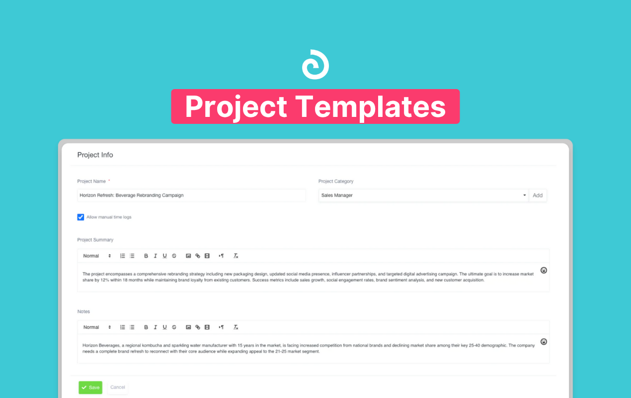 Olqan Documentations - Project Templates