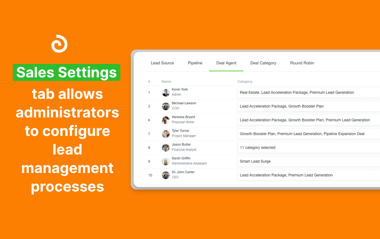Olqan Documentations - Sales Settings