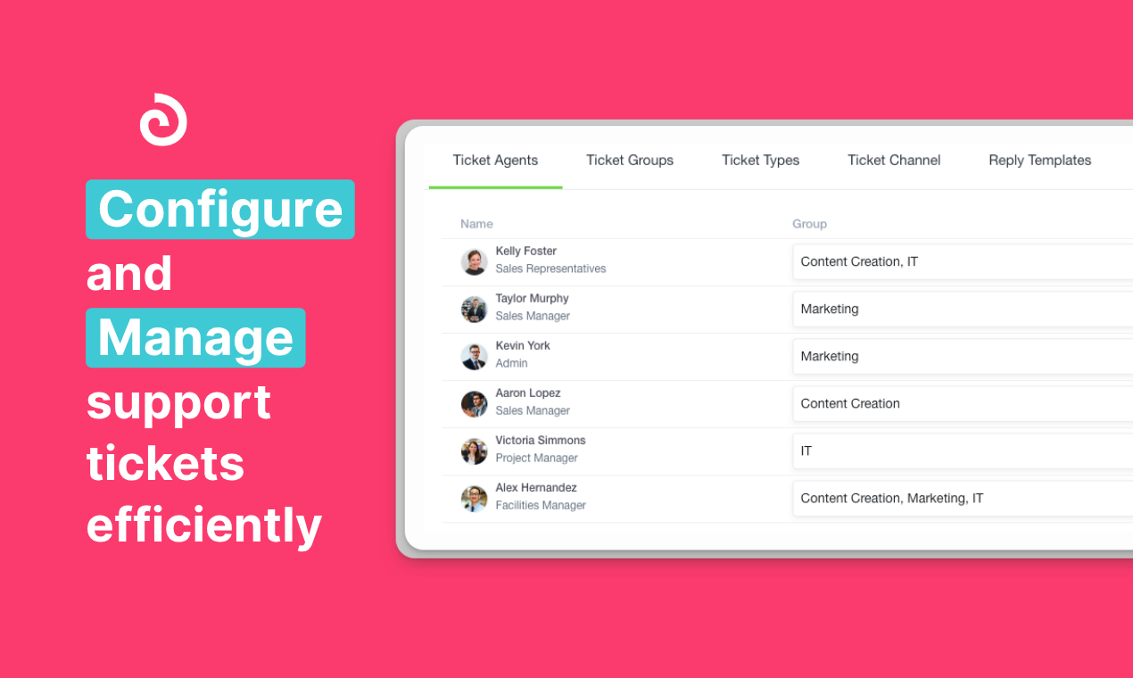 Olqan Documentations - Ticket Settings